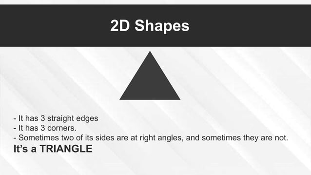 Describing Shapes - English for Civil Engineering | PPTX | Physics ...