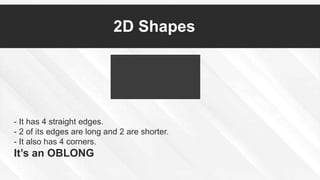 Describing Shapes - English for Civil Engineering | PPTX | Physics ...