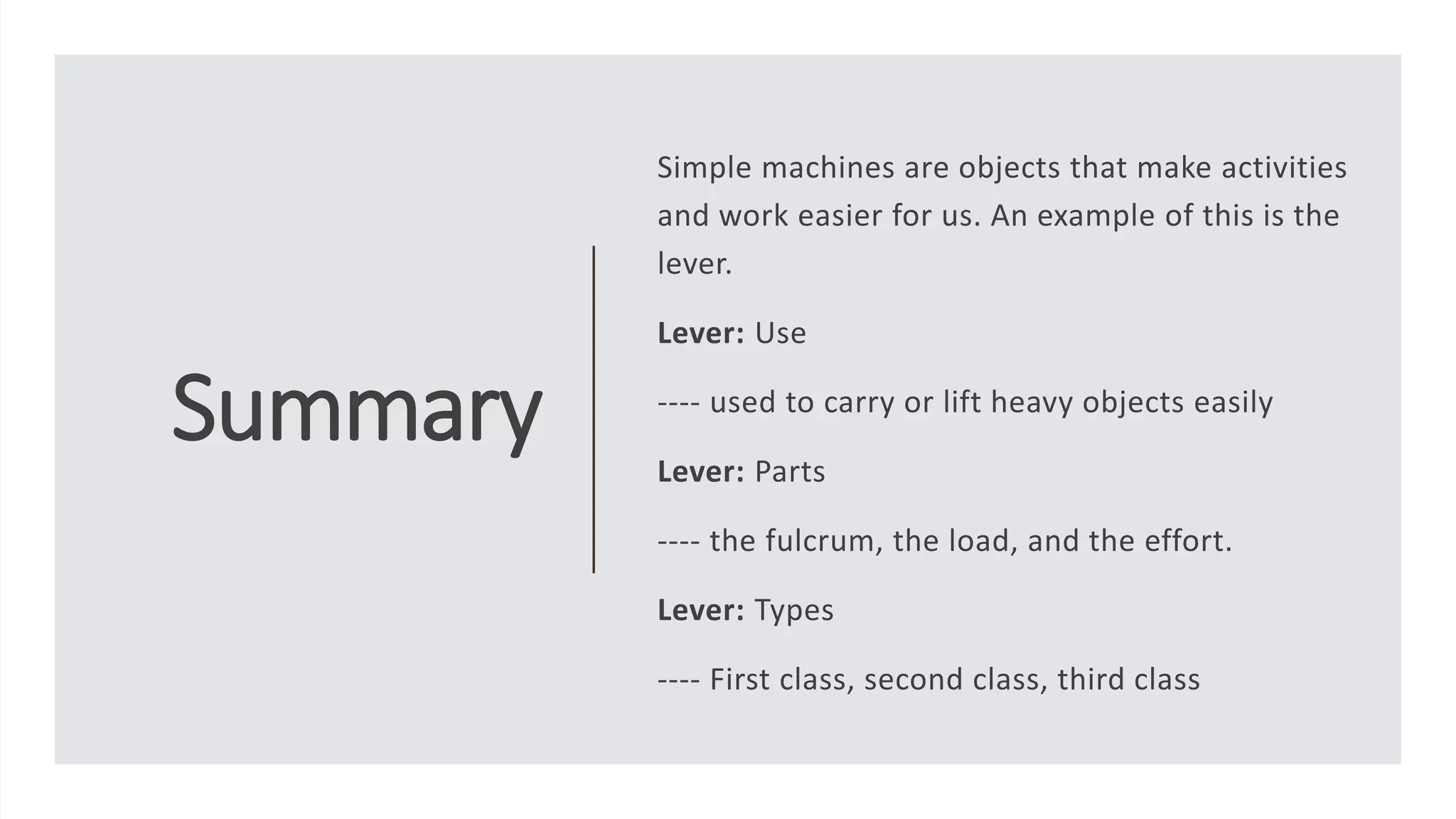 Describing Simple Machines, their Characteristics and Uses.pptx