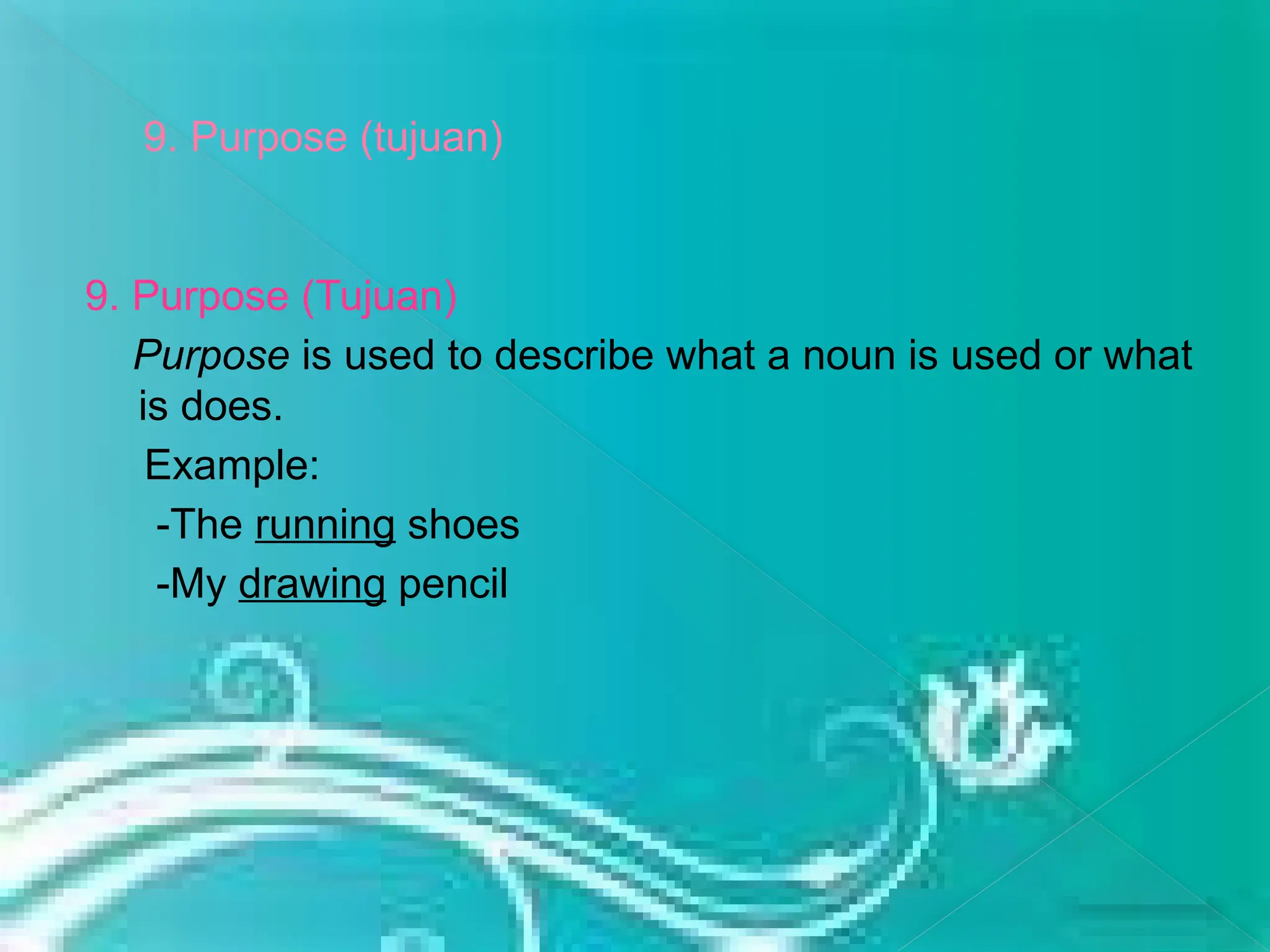 describing something are you things .pptx