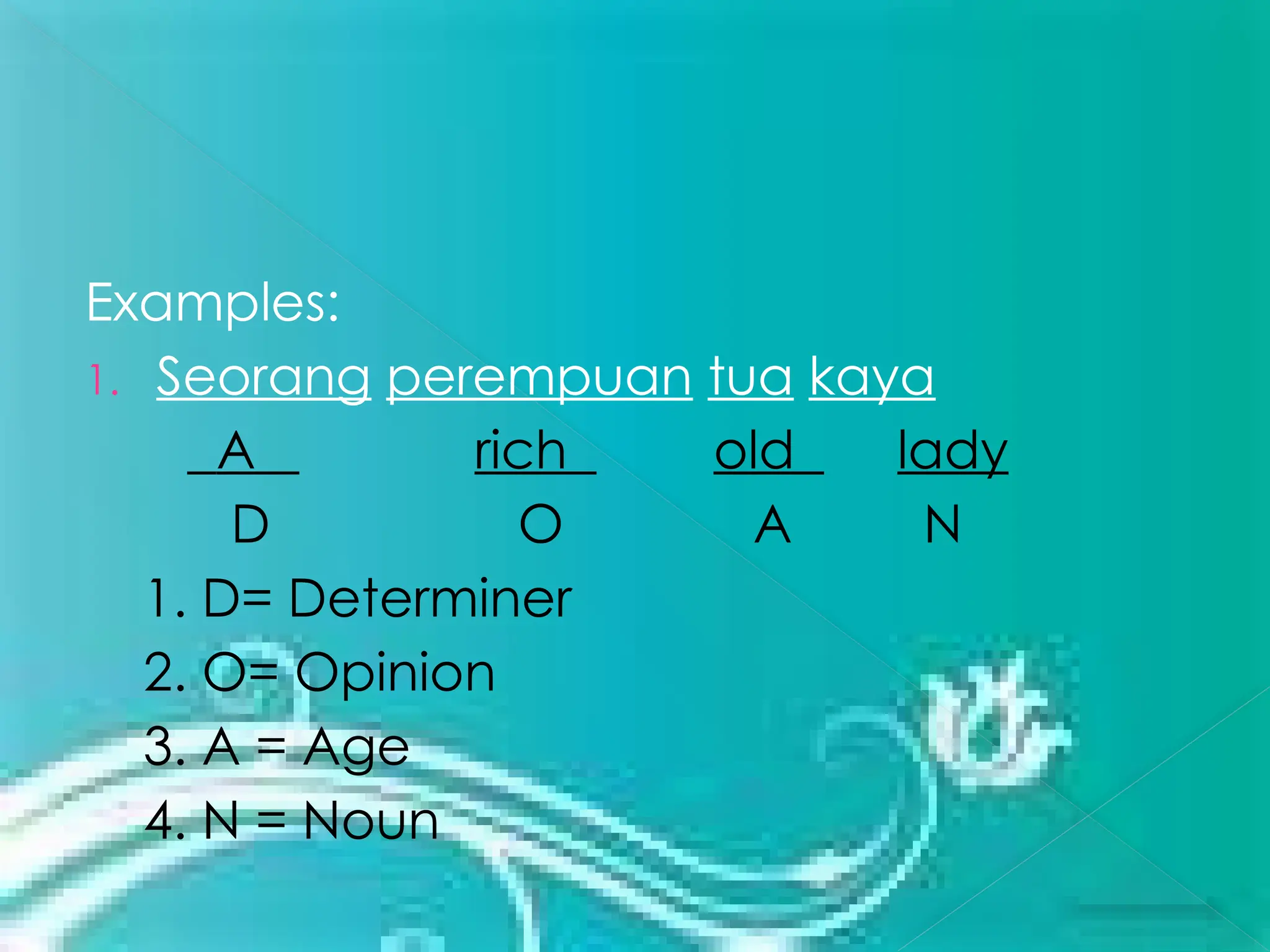 describing something are you things .pptx