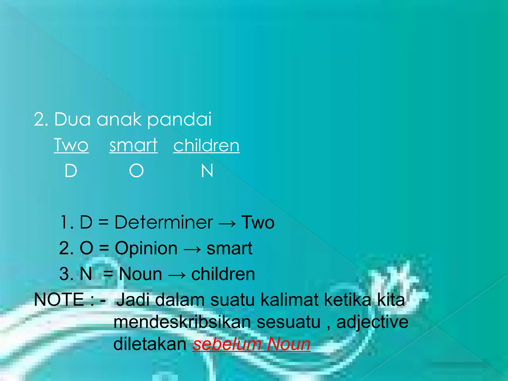 describing something are you things .pptx