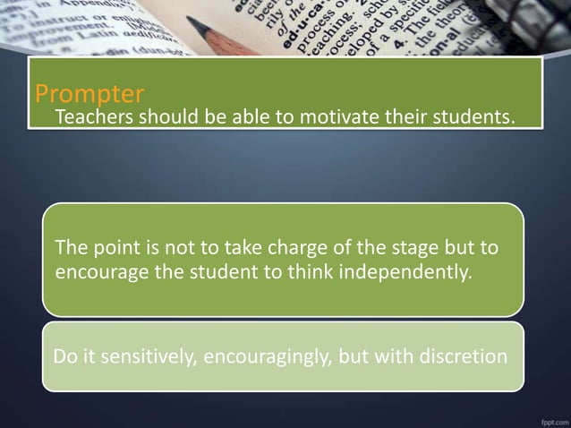 Describing teachers | PPT