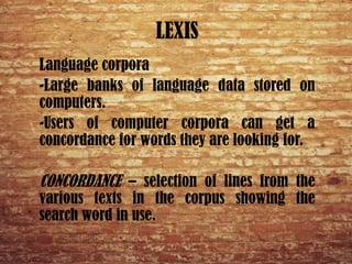 Describing the english language promjena | PPT