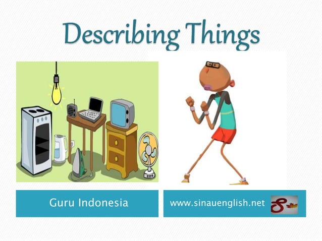 Describing Things | PPTX