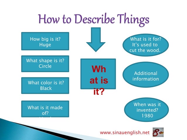 Describing Things | PPTX