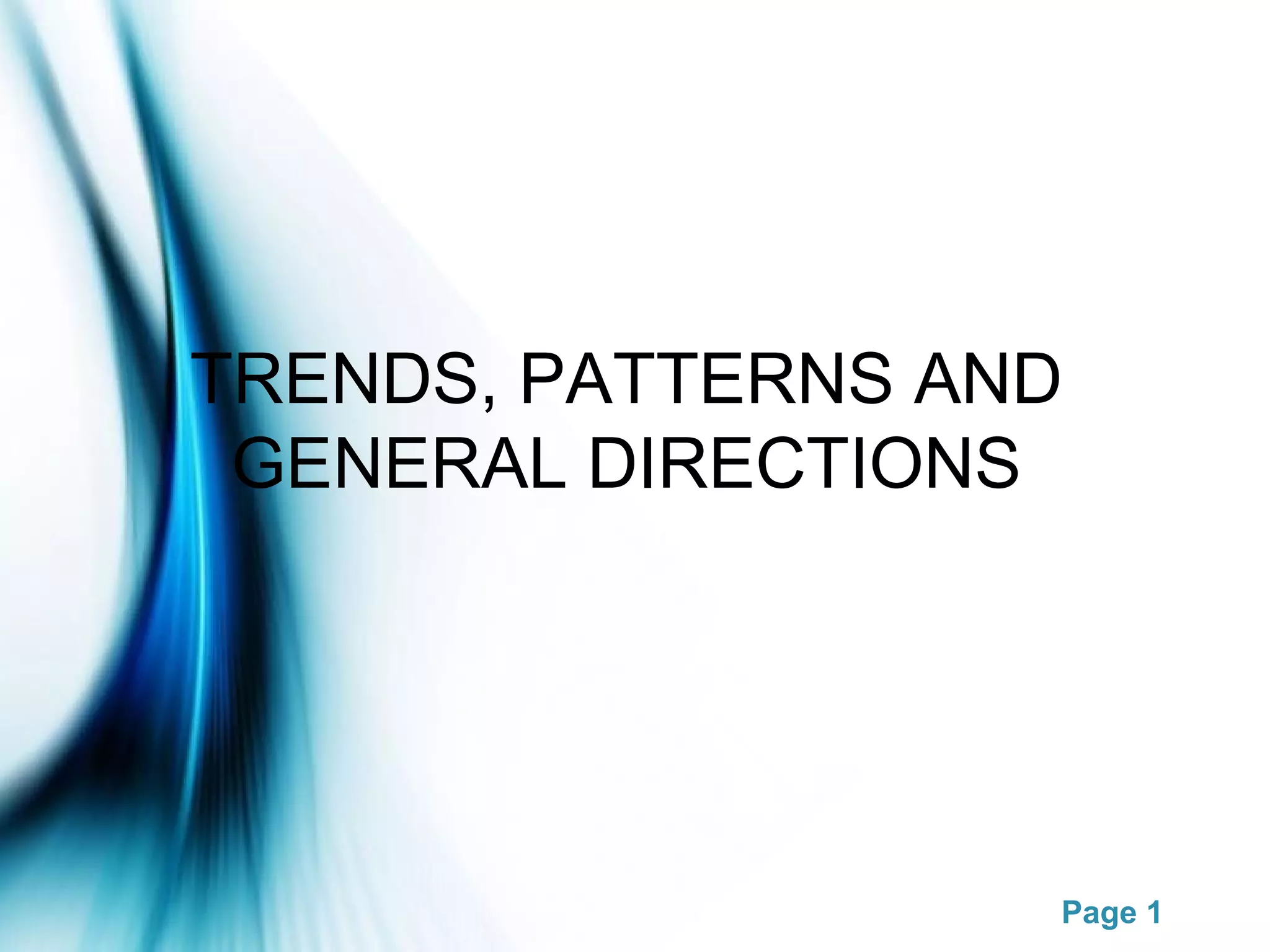 Describing trends | PPT