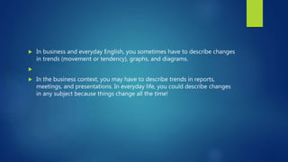 Describing trends | PPTX