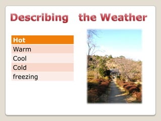 Describing Weather | PPTX