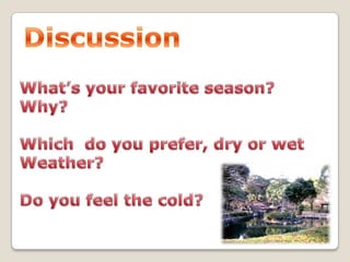 Describing Weather | PPTX