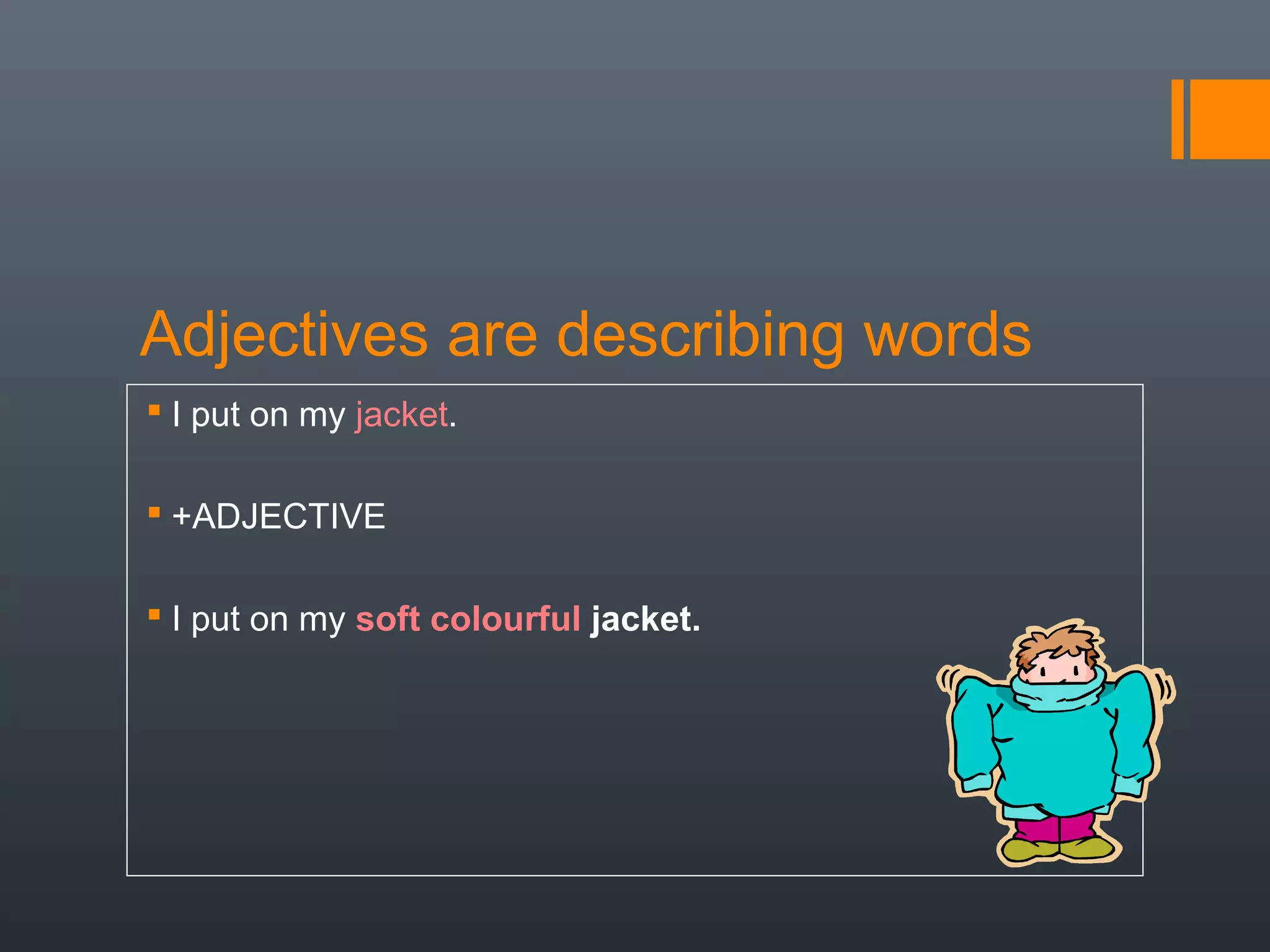 Describing words | PPT