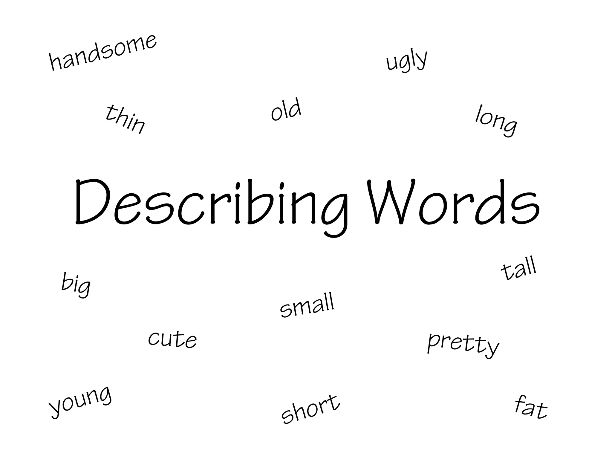 Describing words | PPT
