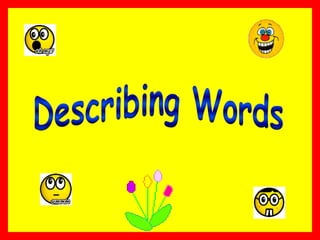 Describing words | PPT