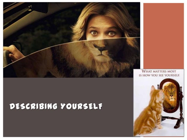 Describing yourself - Class activity | PPTX