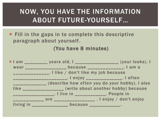 Describing yourself - Class activity | PPTX