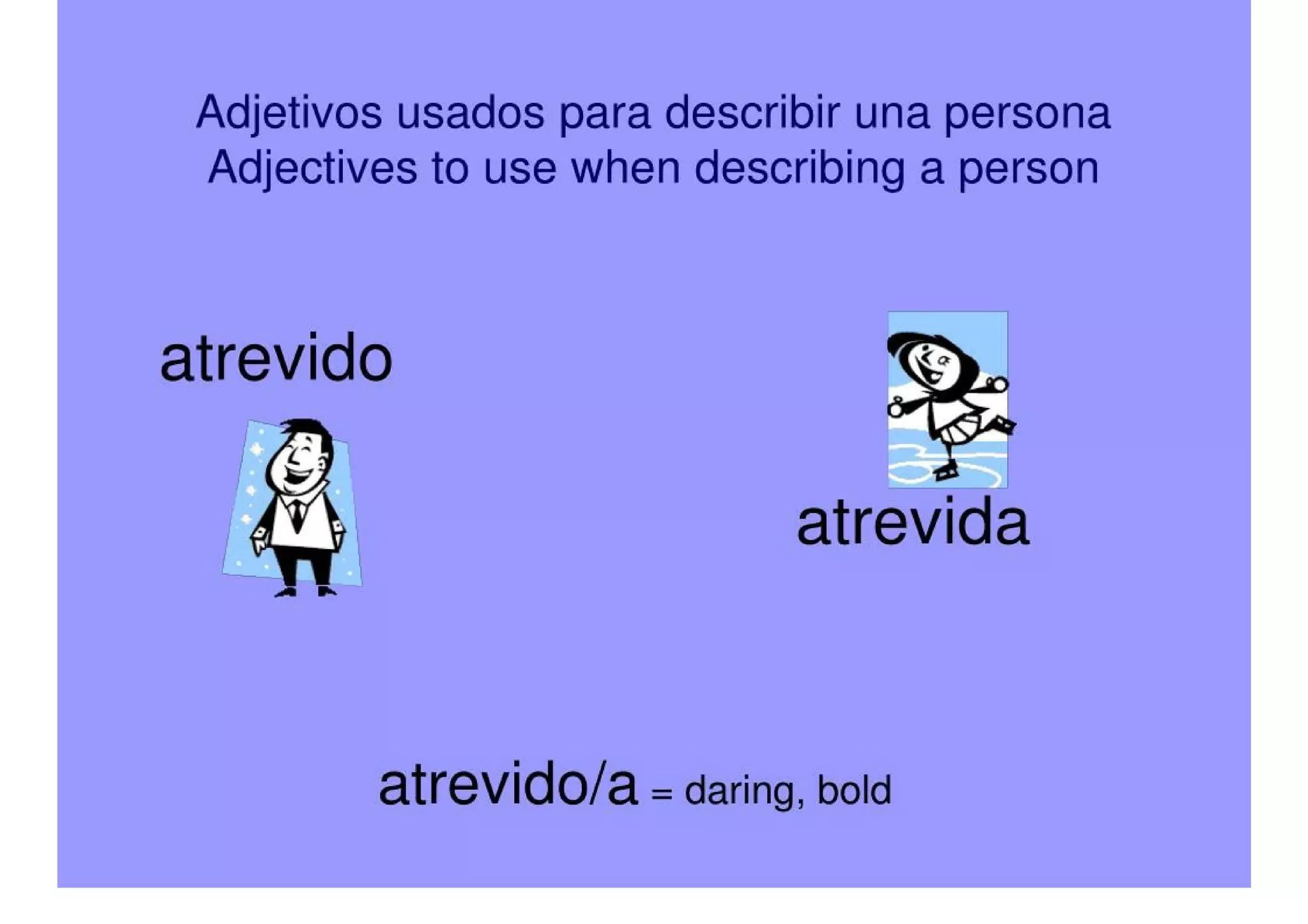 Describing Yourself And Others | PDF