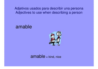 Describing Yourself And Others | PDF
