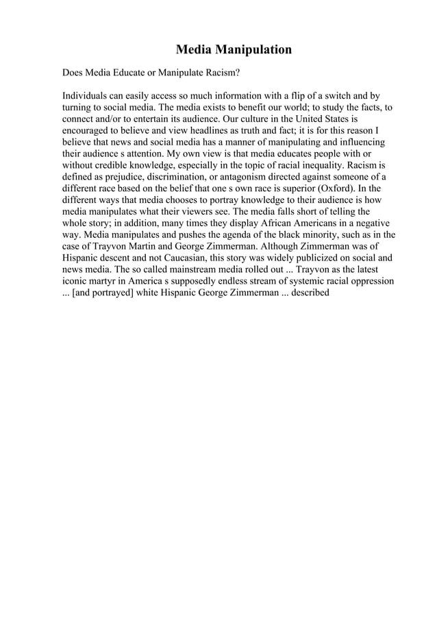 Describing Yourself Essay | PDF