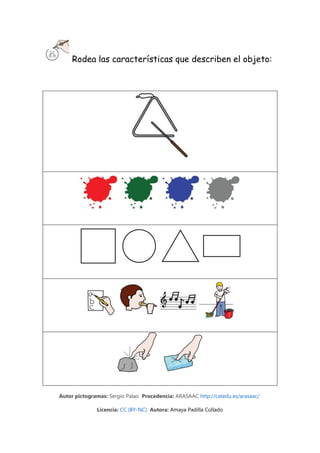 Describir objetos | PDF