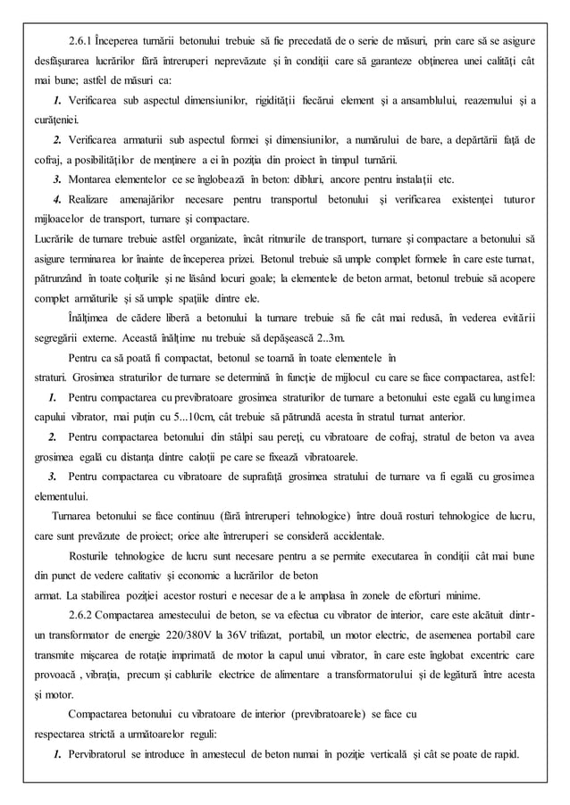 Descrierea betonarea | DOCX