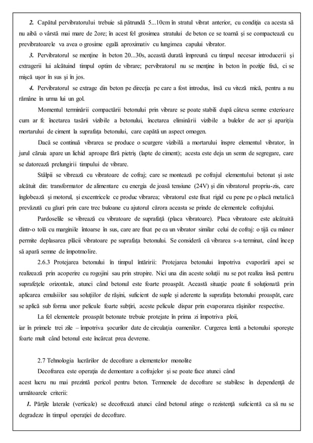 Descrierea betonarea | DOCX