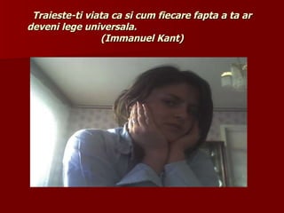 Descriere Personala | PPT