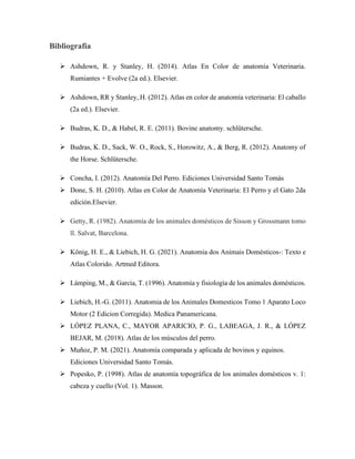 Descripción anatómica de los músculos de la cabeza de equino y bovino ...