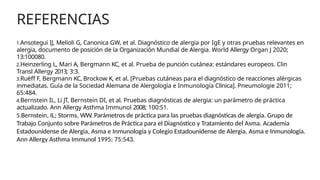 Descripción general de las pruebas cutáneas para la.pptx