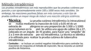 Descripción general de las pruebas cutáneas para la.pptx