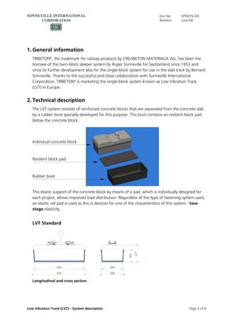 Descripcion del sistema LVT | PDF