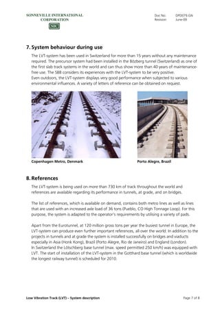 Descripcion del sistema LVT | PDF