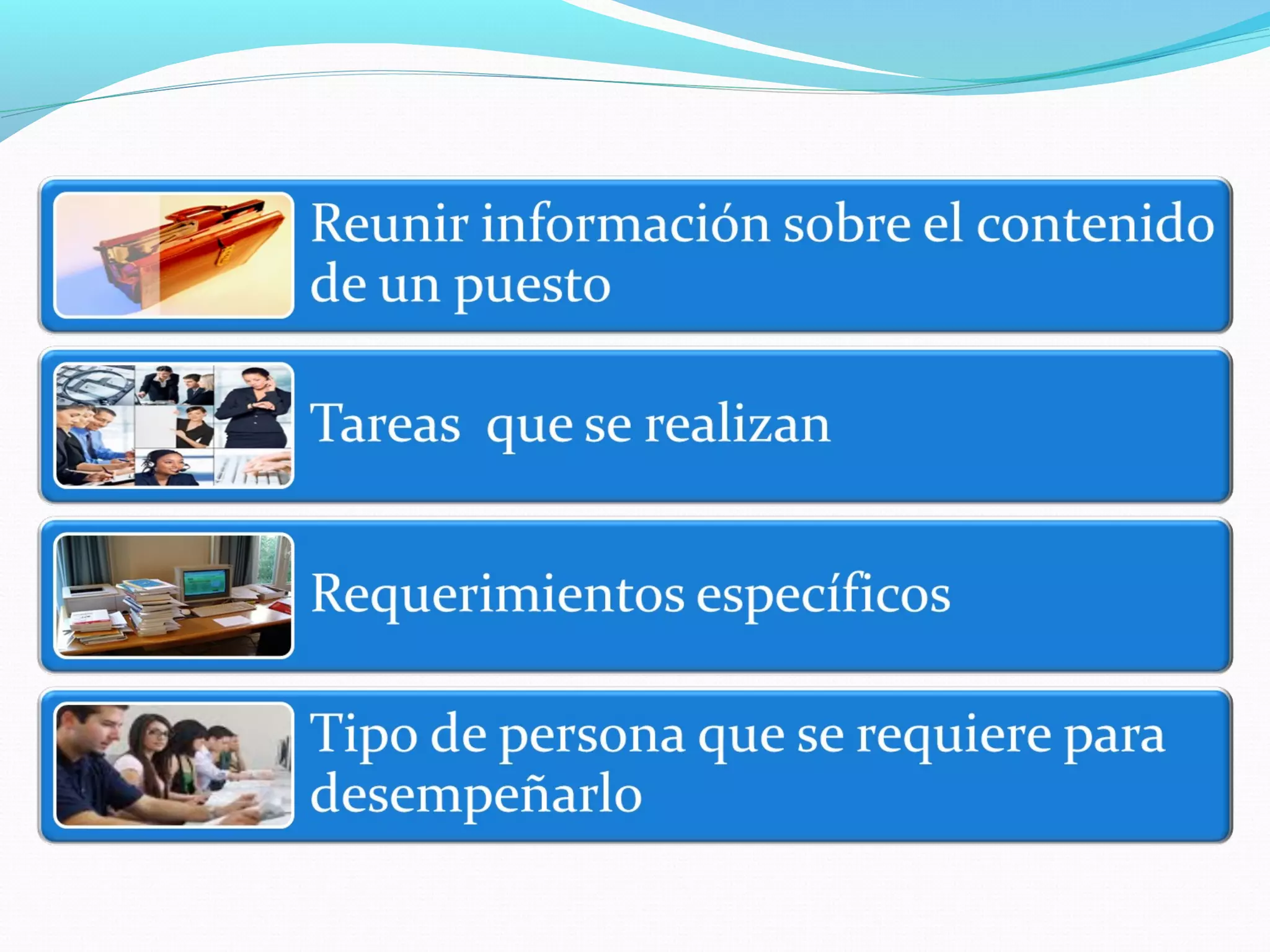 ELEMENTOS DE LA DESCRIPCION DE PUESTOS | PPT