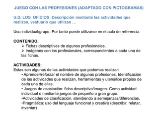 Adivina quién es con los oficios | PDF