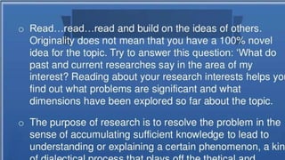 Research Problem and Descripency | PPT