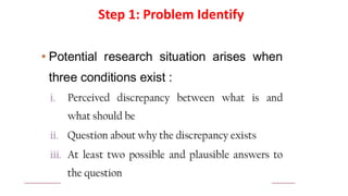 Research Problem and Descripency | PPT