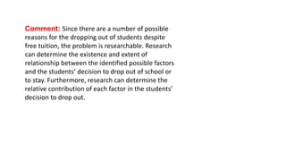 Research Problem and Descripency | PPT