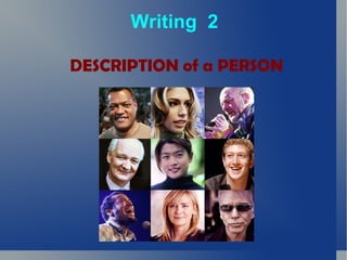 Description of a person | ODP