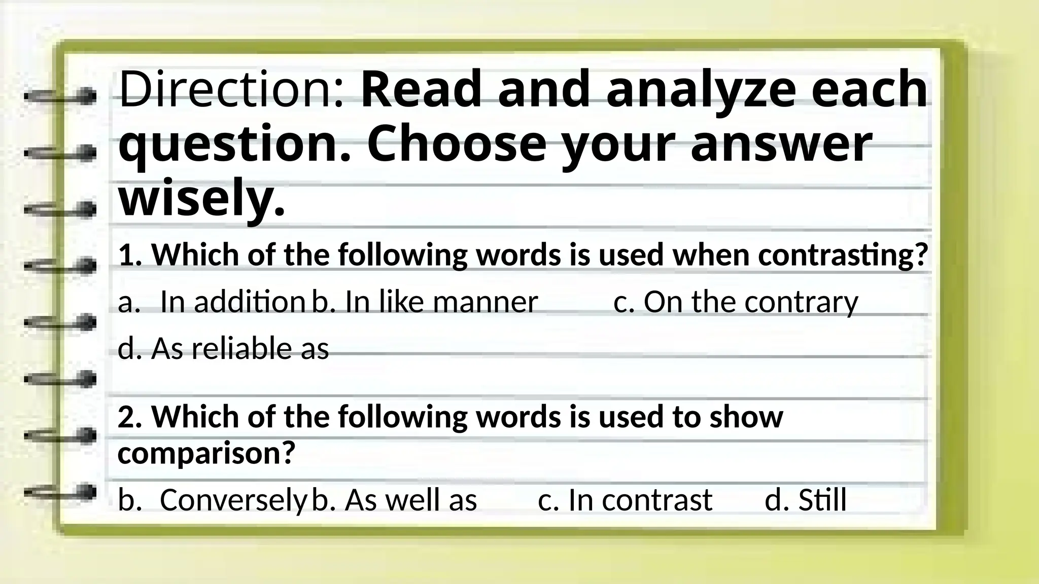 COMPARE & CONTRAST AS TEXT STRUCTURE.pptx