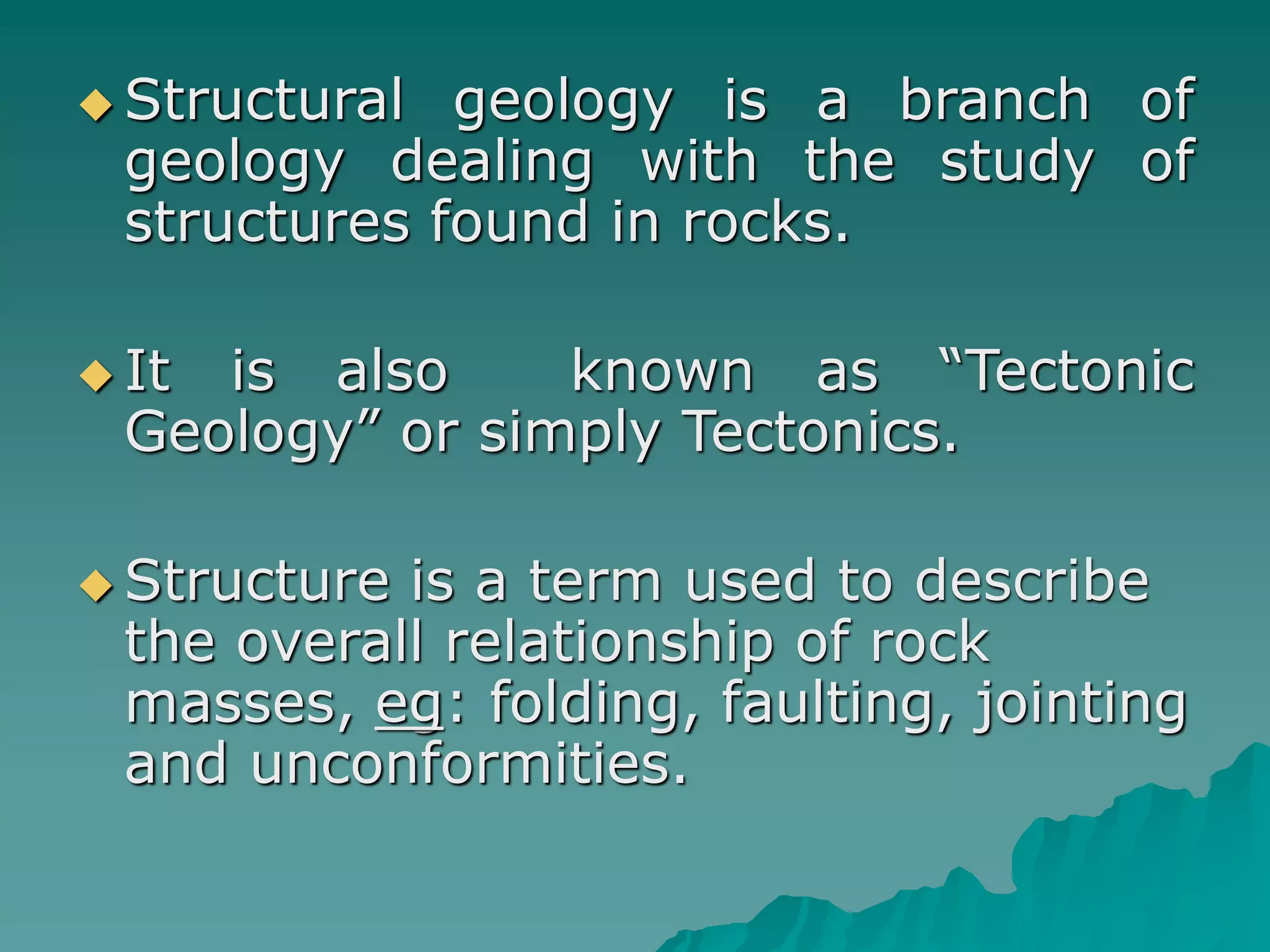 Description and classification of folds | PPT