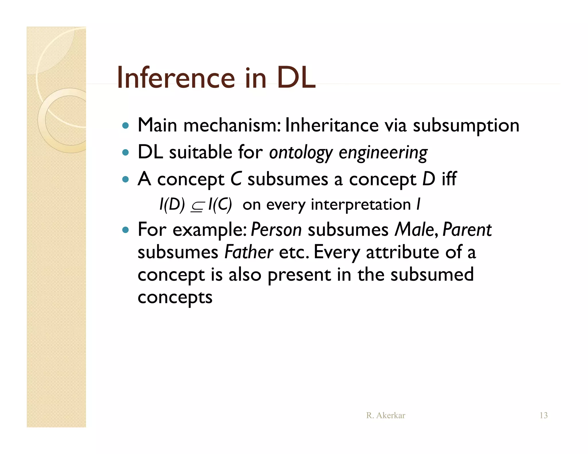 Description logics | PDF | Programming Languages | Computing