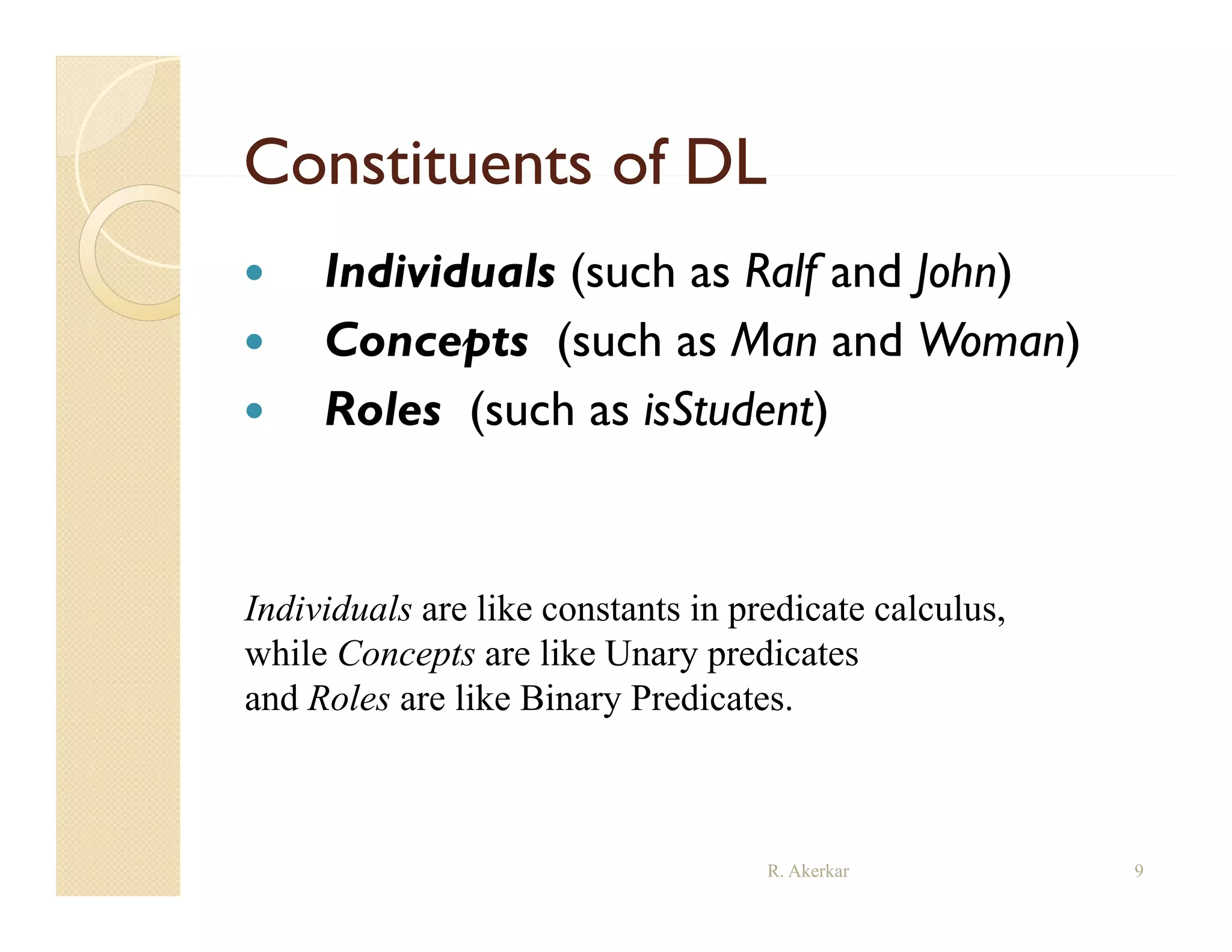 Description logics | PDF | Programming Languages | Computing