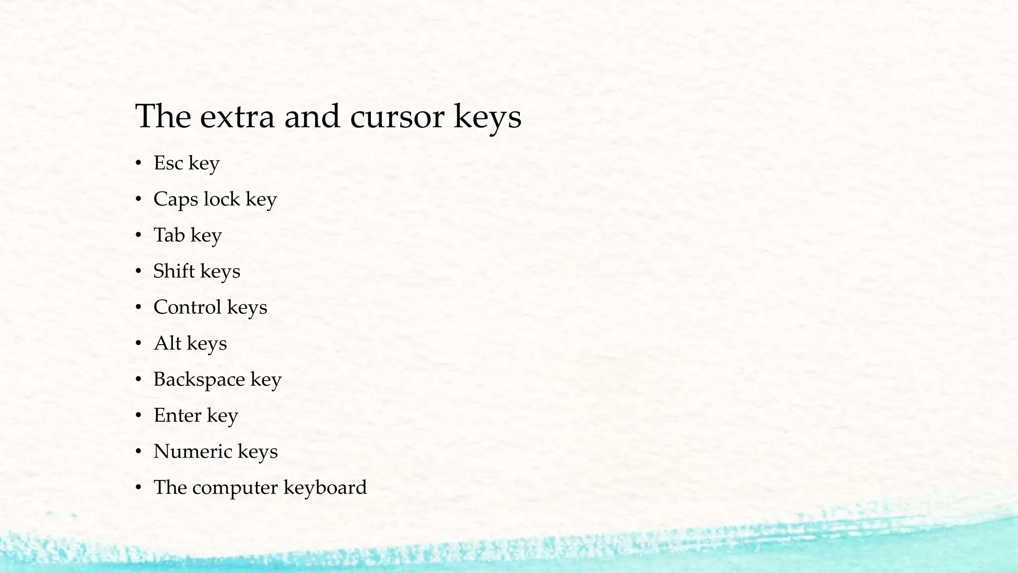 Description of a keyboard.pptx