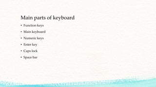 Description of a keyboard.pptx