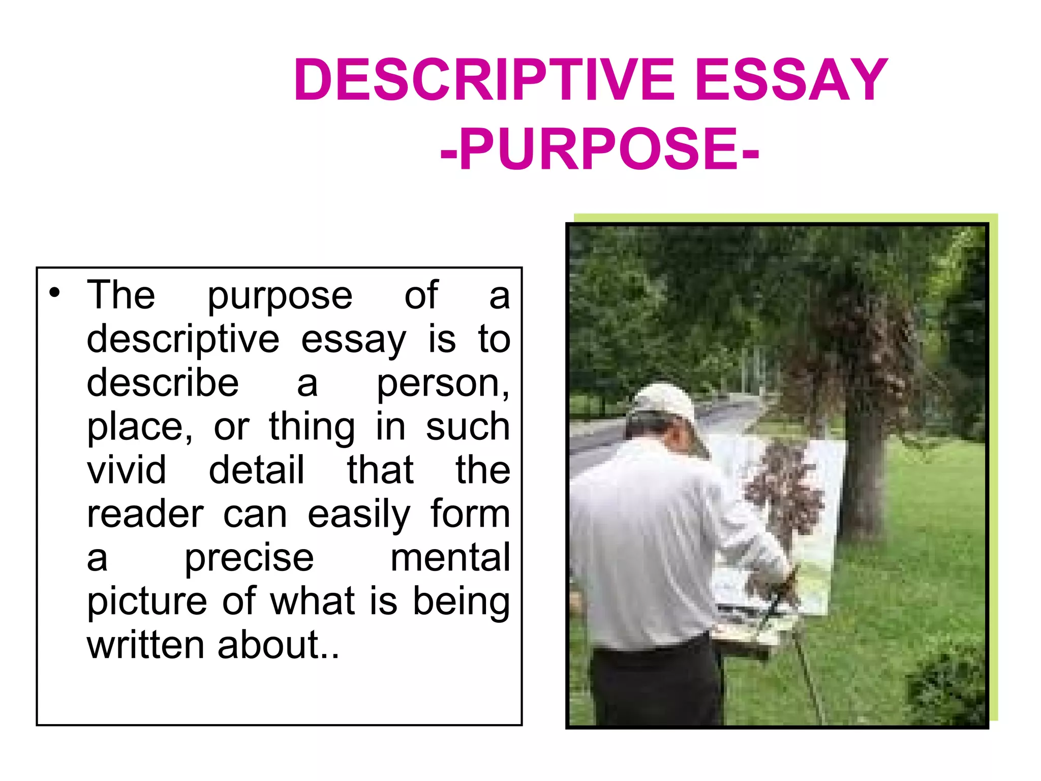 Description of a person | PPT