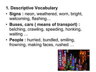 Description of a place 2 nd unit | PPT