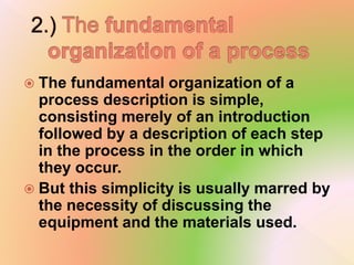 Description of a process | PPTX
