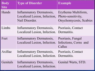 Description of basic skin lesions | PPTX