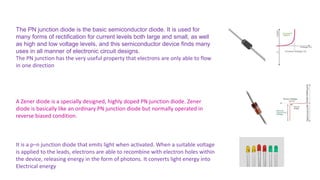 Description of Electronics components | PPTX
