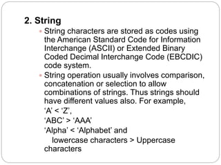 Description of data | PPTX