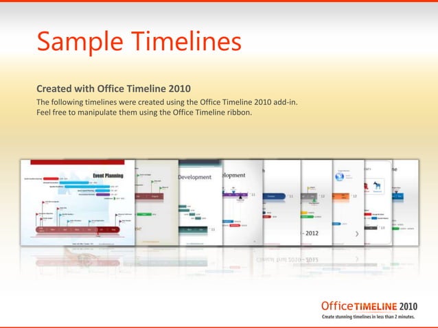 Description office timeline | PPT